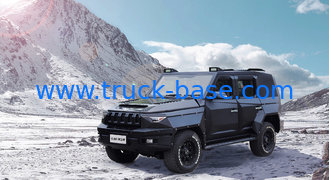 China 4x4 Euro V  Baolong BJ80 Bullet-Proof Car,4x4 Light Armored Car for Angola supplier